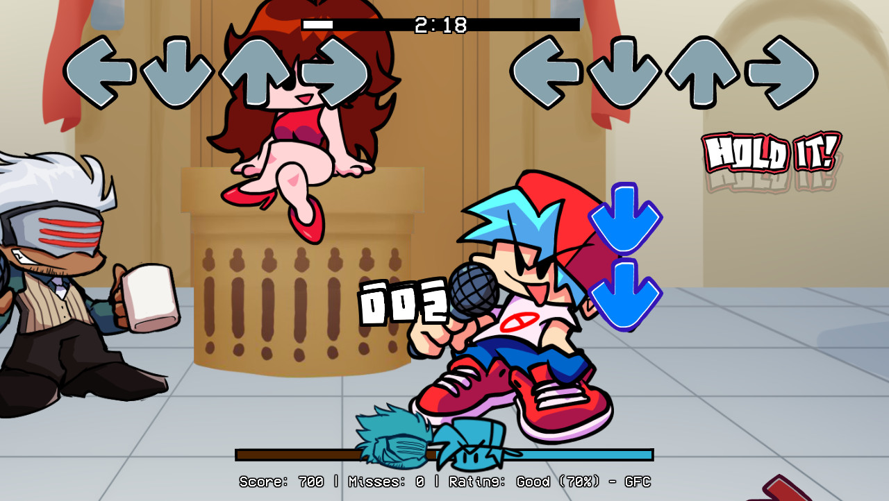 VS Godot Ace Attorney [FULL WEEK] [Friday Night Funkin'] [Mods]