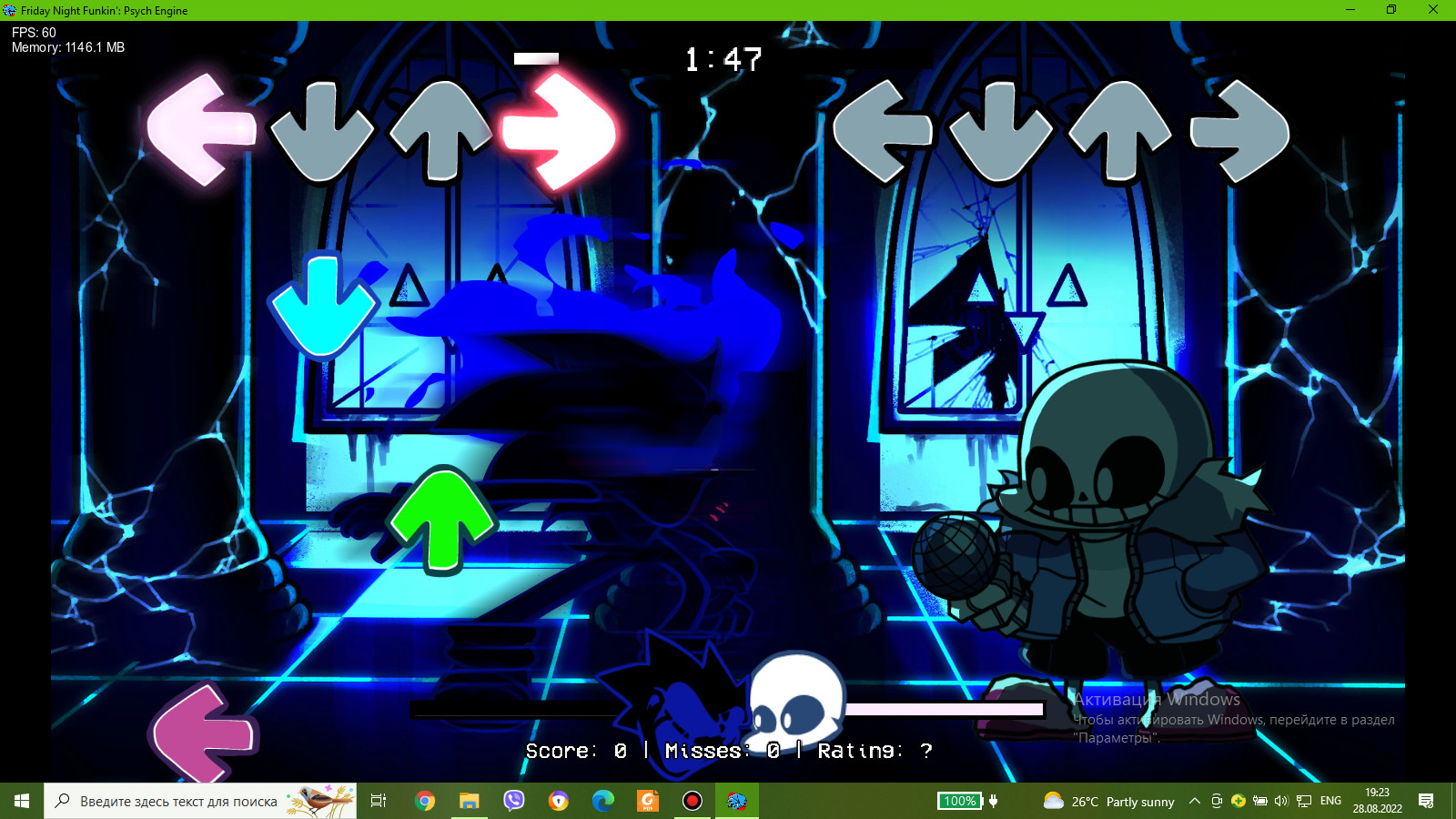 Uproar (Nightmare Sonic.EXE VS Sans) Mod for Friday Night Funkin' | FNF ...