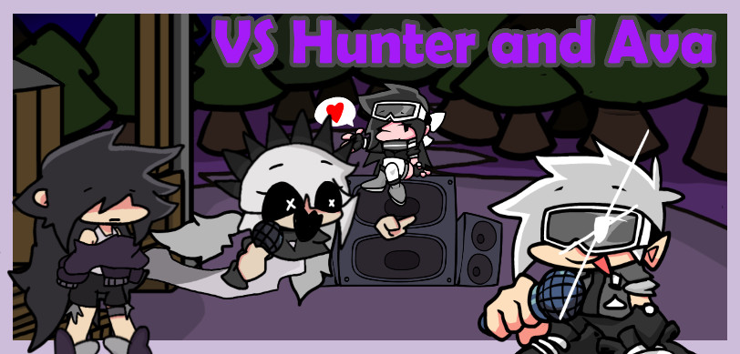 VS Hunter And Ava Mod for Friday Night Funkin' | FNF Mods