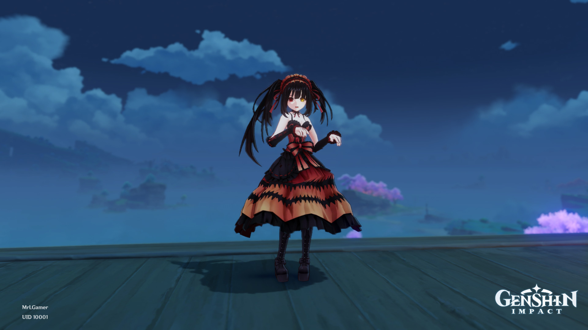Kurumi over HuTao Mod for Genshin Impact | GI Mods