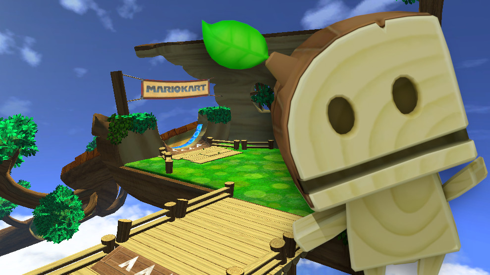 SMG2 Tall Trunk's Big Slide (Wii U Port) Mod for Mario Kart 8 Deluxe ...