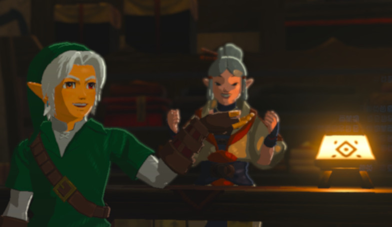 White hair Link with heterochromia Mod for The Legend of Zelda: Breath ...