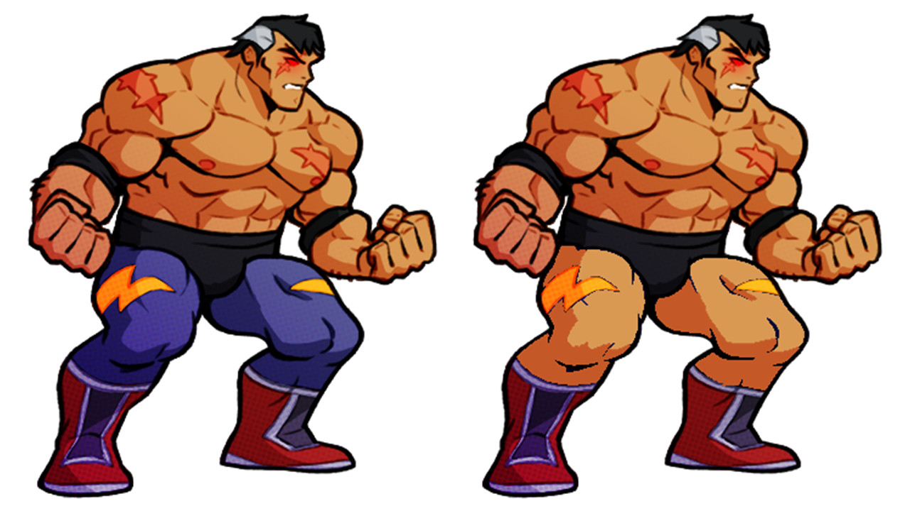 Pantless Max (Boss) Mod for Streets of Rage 4 | SOR4 Mods