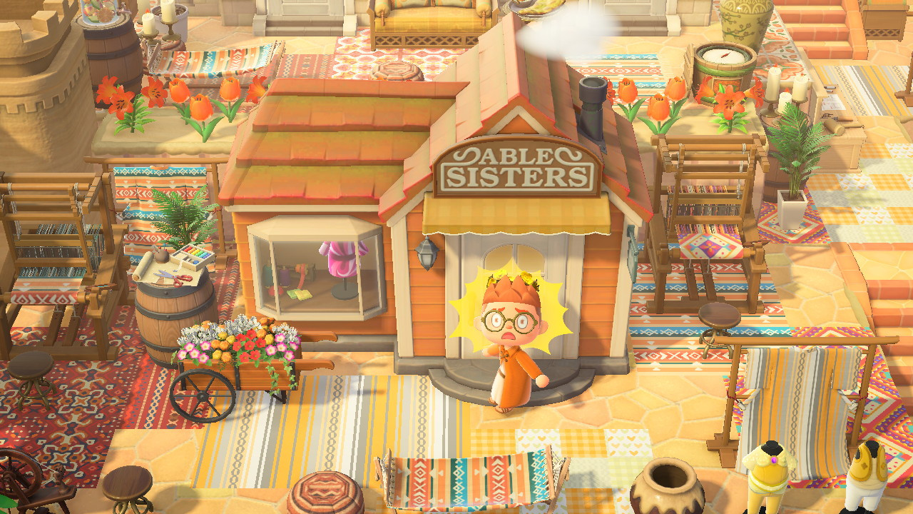 Orange Everything + Desertification Mod Mod for Animal Crossing: New ...