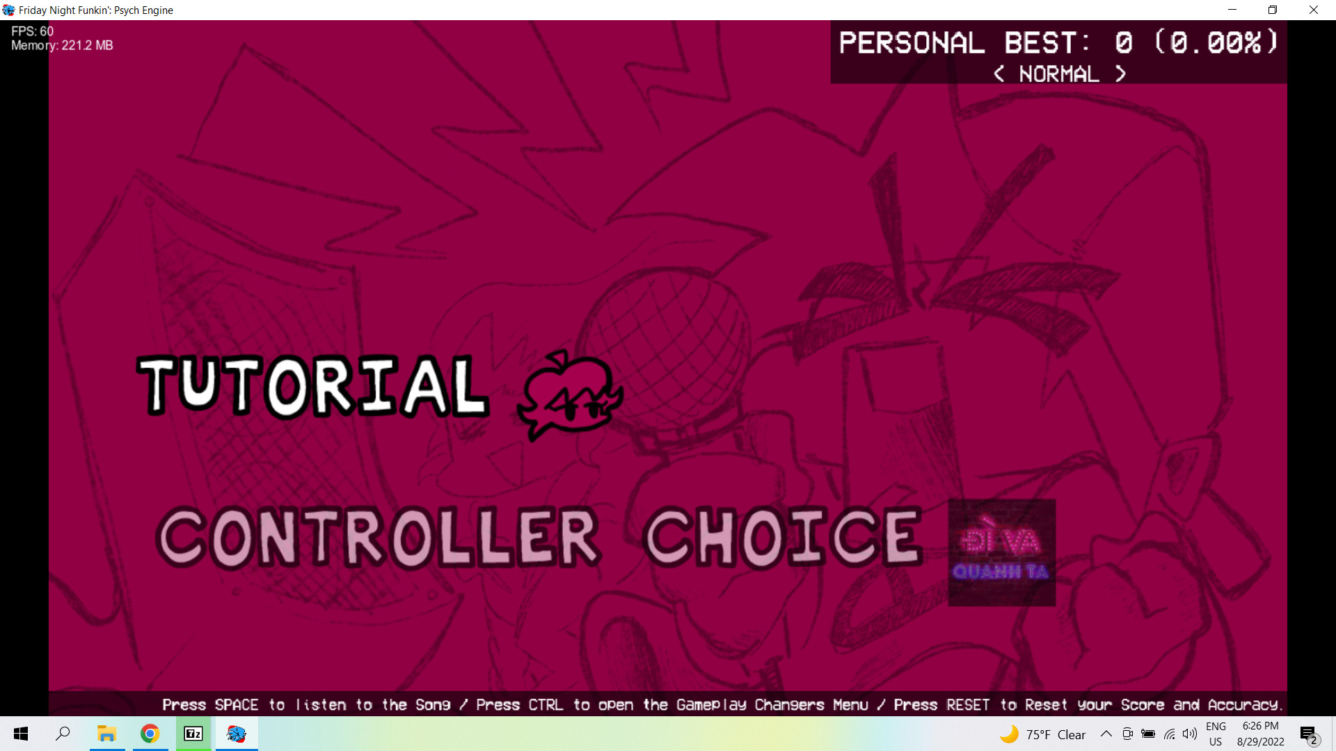 Me or PS5(Kiet Mio tha thinh PS5 cua DVQT) Mod for Friday Night Funkin ...