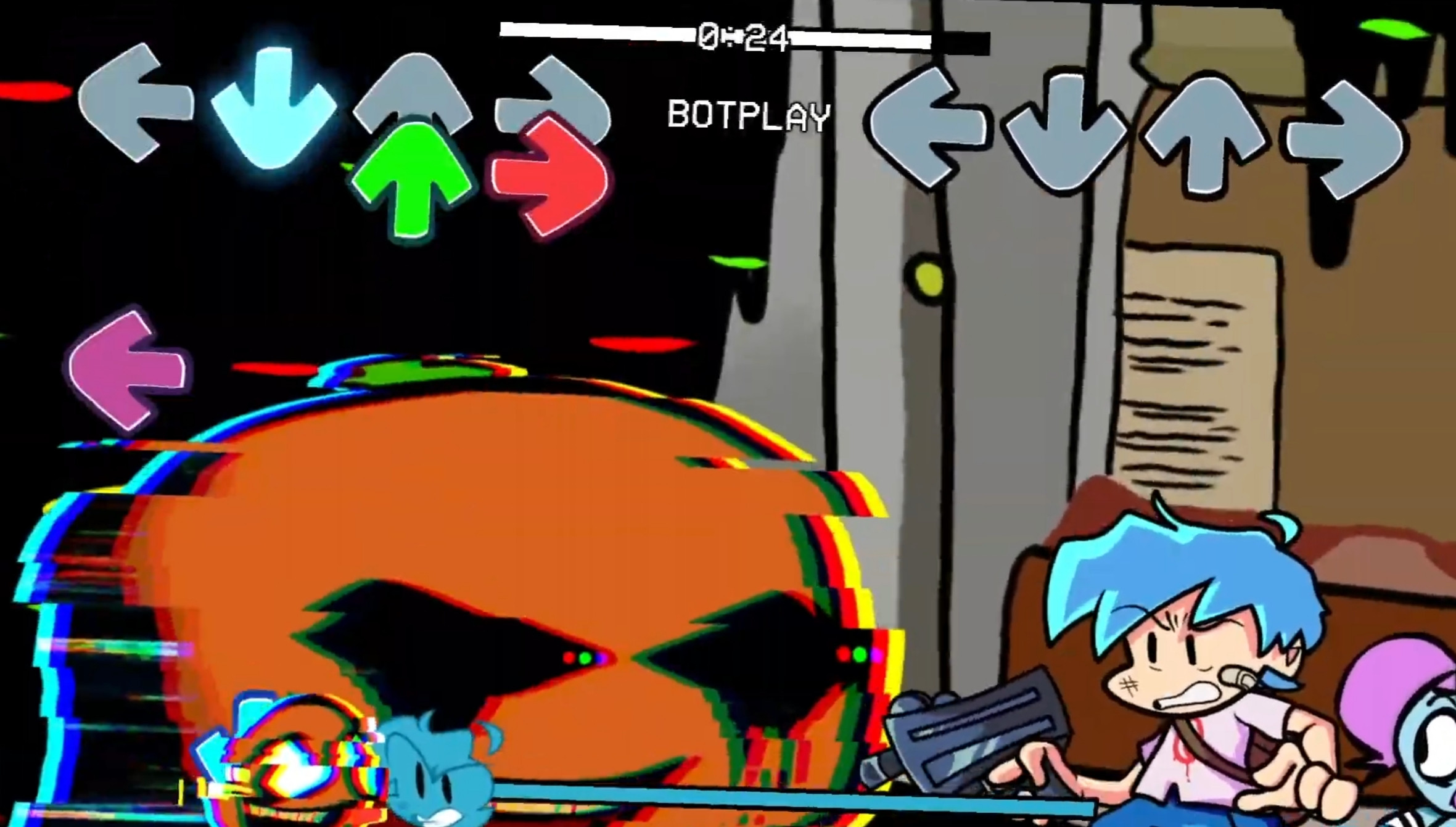 Vs Pibby Annoying Orange HIGH EFFORT (Update) [Friday Night Funkin'] [Mods]