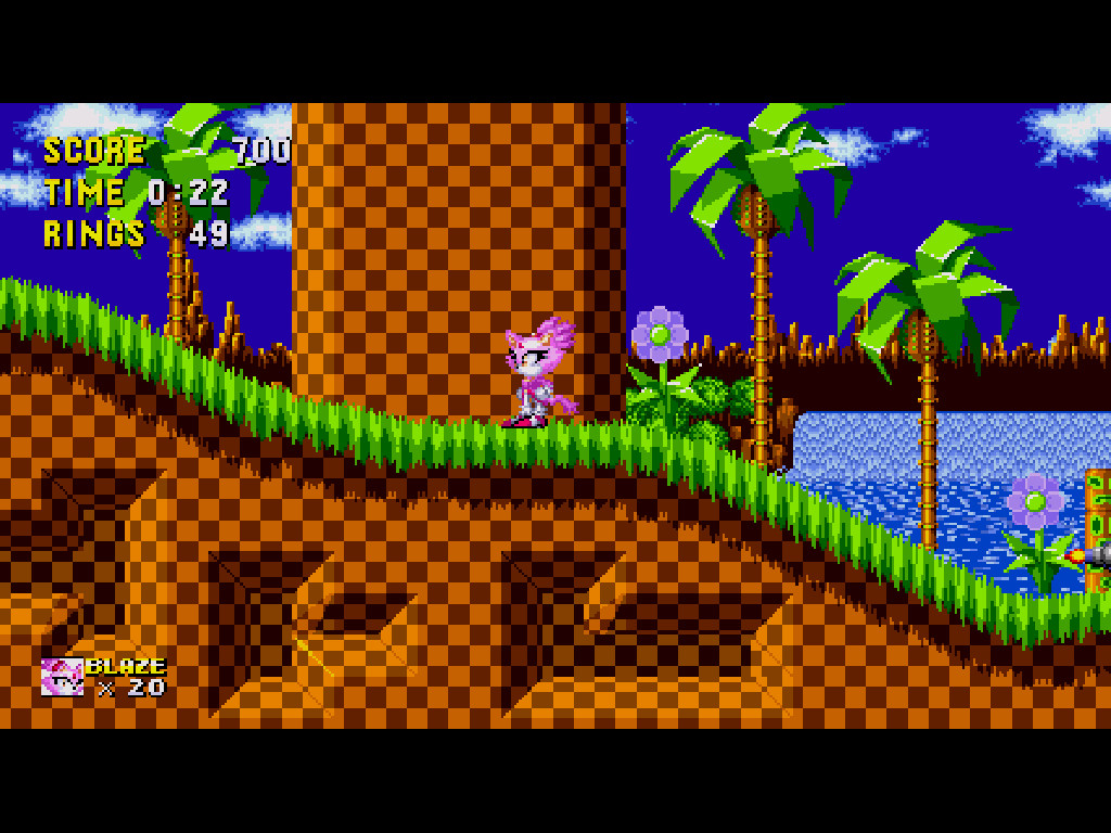 blaze in sonic forever Mod for Sonic the Hedgehog Forever | S1F Mods