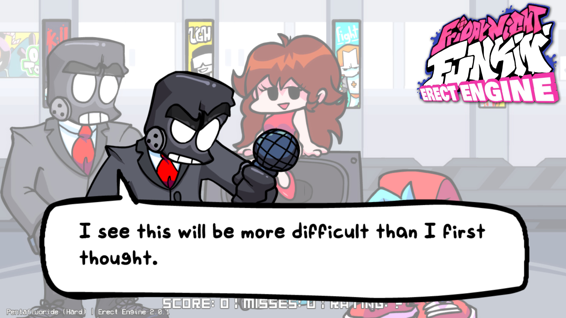 Vs Anders Psych/Erect Engine Port Mod for Friday Night Funkin' | FNF Mods