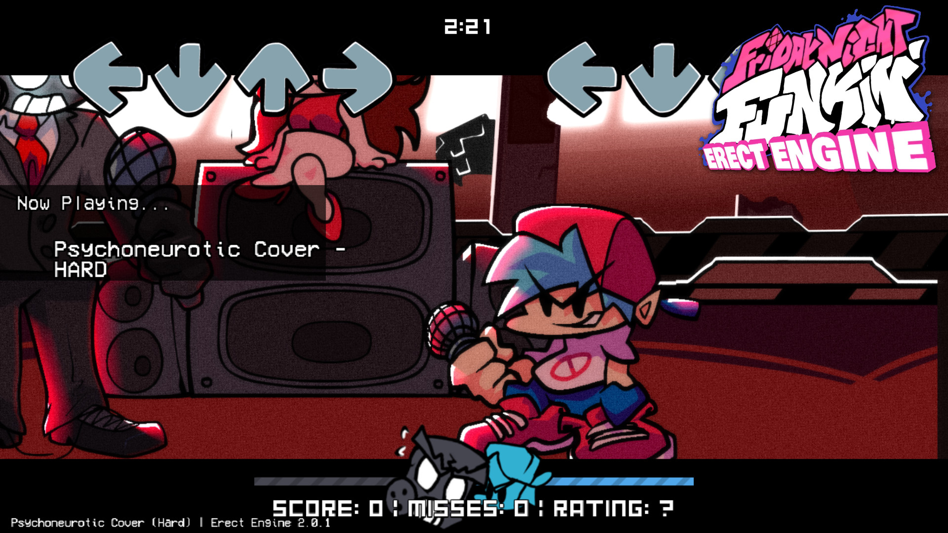 Vs Anders Psych/Erect Engine Port Mod for Friday Night Funkin' | FNF Mods