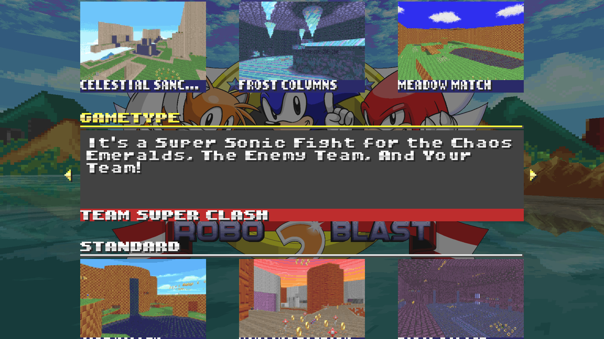 Super Clash Mod for Sonic Robo Blast 2 | SRB2 Mods