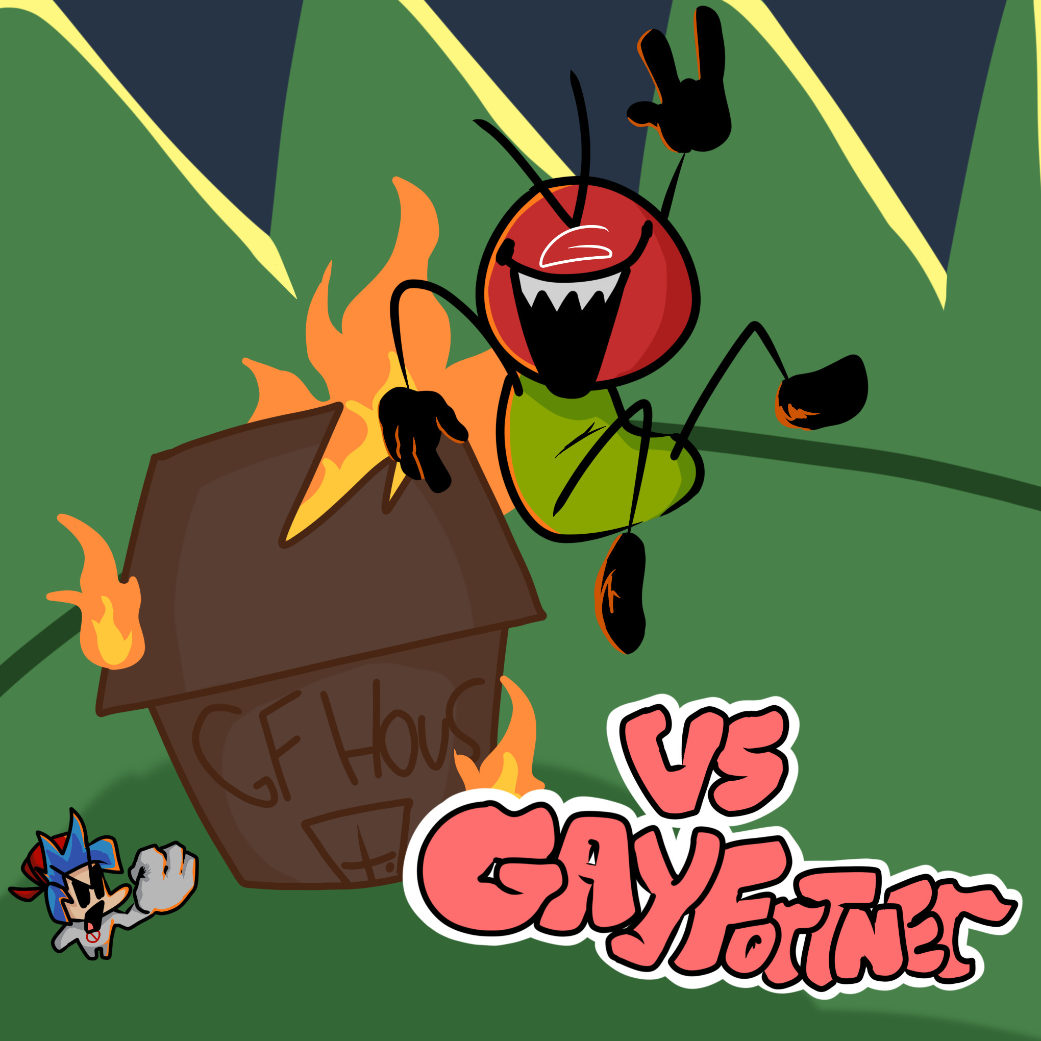 [SENSITIVE CONTENT] Friday Night Funkin': Vs. Gayfortniter12 [Friday ...