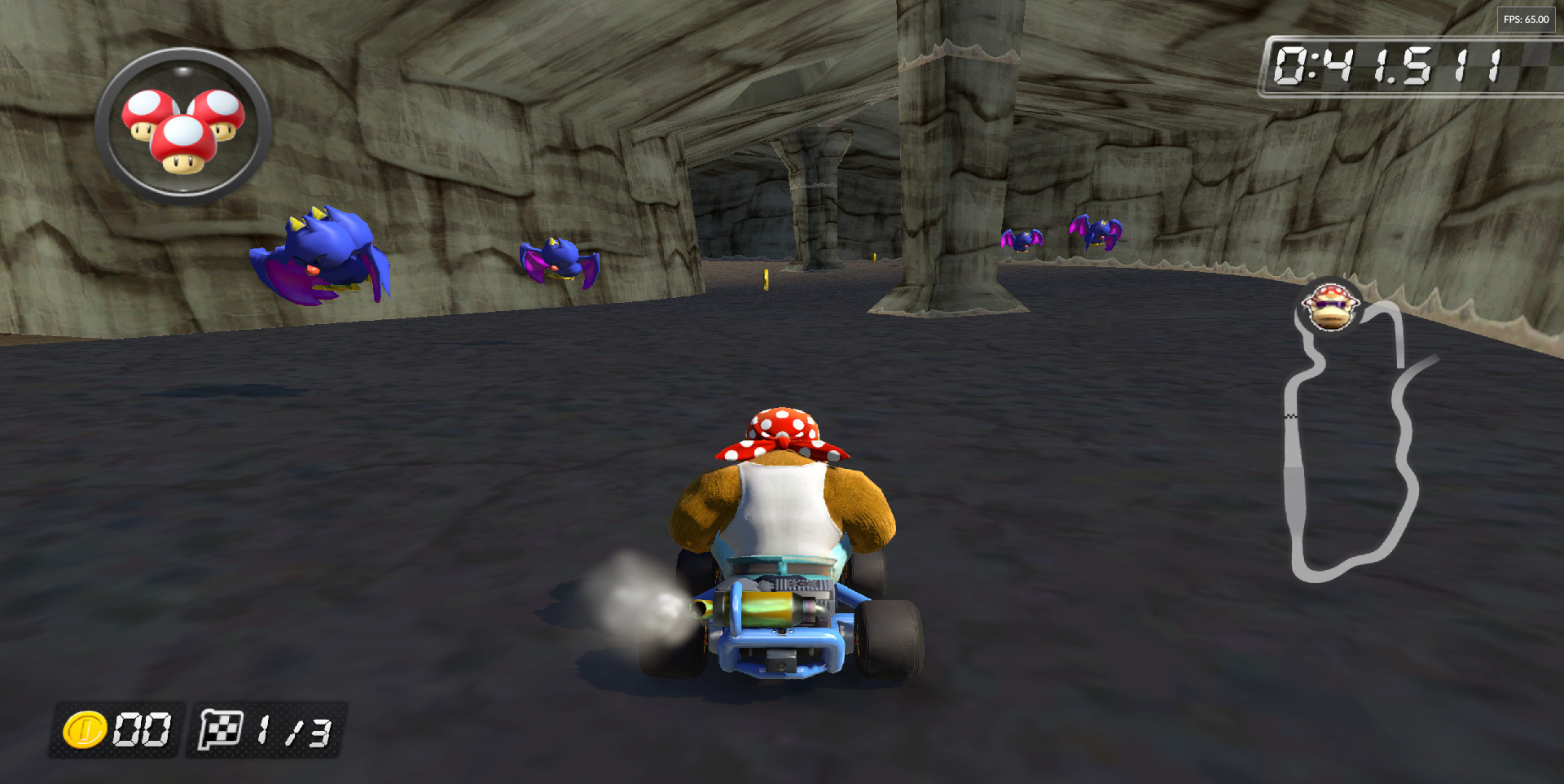 3DS Rock Rock Mountain Mod for Mario Kart 8 | MK8 Mods