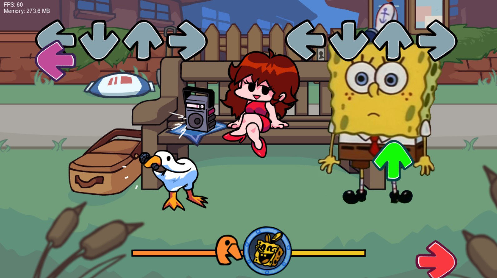 Playable Funny SpongeBob Mod for Friday Night Funkin' | FNF Mods