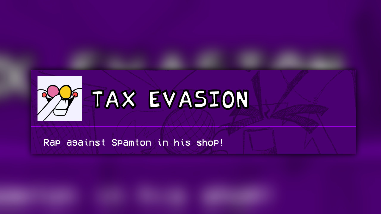 Tax Evasion (VS Spamton) Mod for Friday Night Funkin' | FNF Mods
