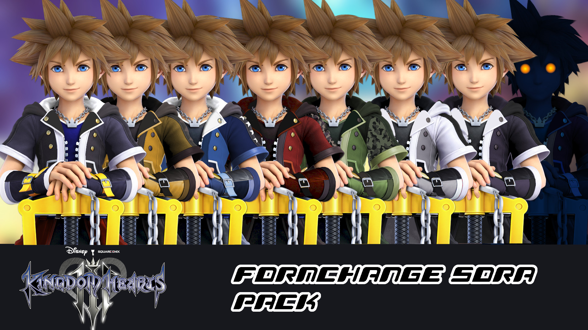 Formchange Sora Pack Mod for Super Smash Bros. Ultimate | SSBU Mods
