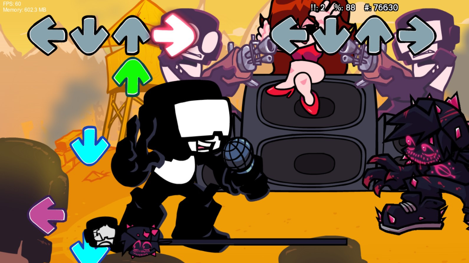 Playable corruption BF (from Retrospector mod) Mod for Friday Night ...