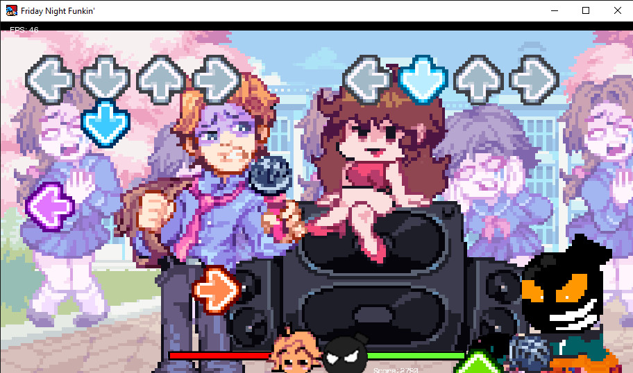 V.S. Rapper Senpai (NOT FULL WEEK!) [Friday Night Funkin'] [Mods]