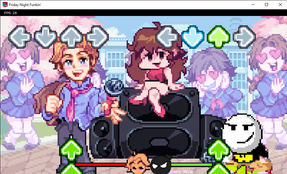 Playable Fun-Sized Stickman (CUSTOM) Mod for Friday Night Funkin' | FNF ...