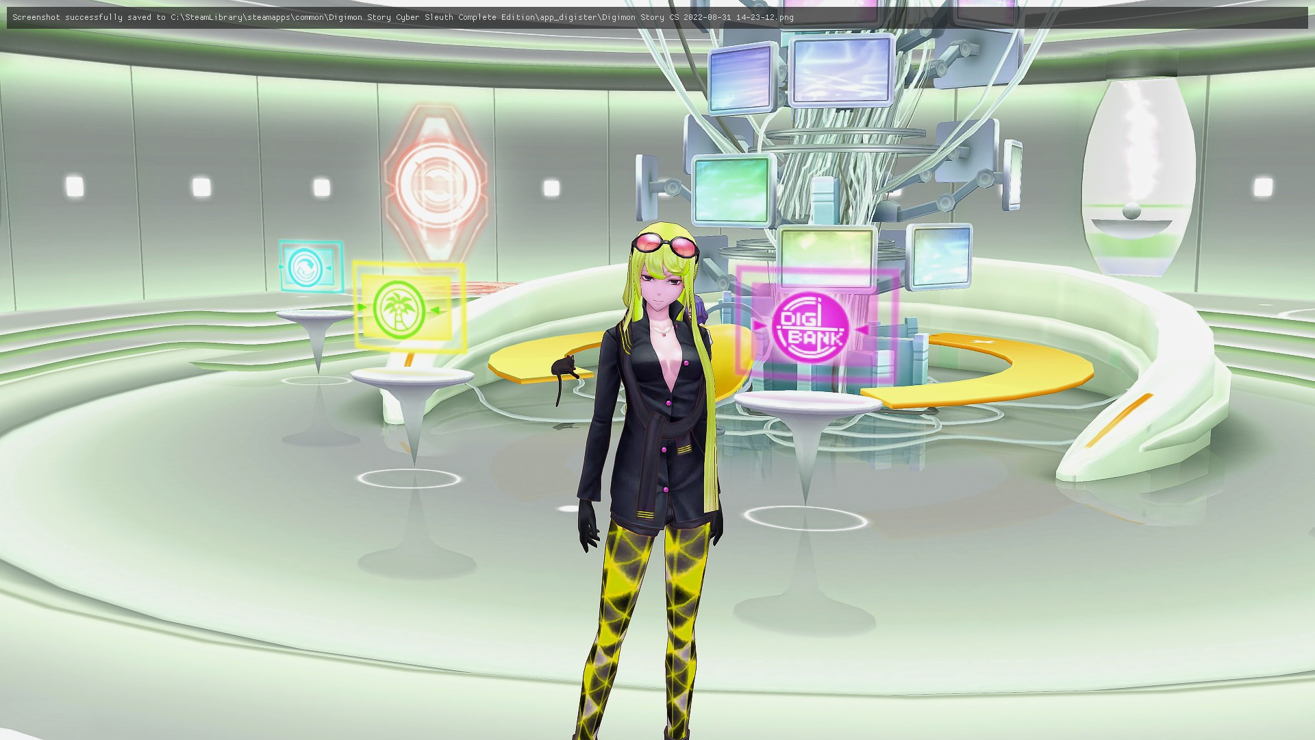 Play as Kyoko + Alphamon Partner + 2 skins Mod for Digimon Story Cyber ...