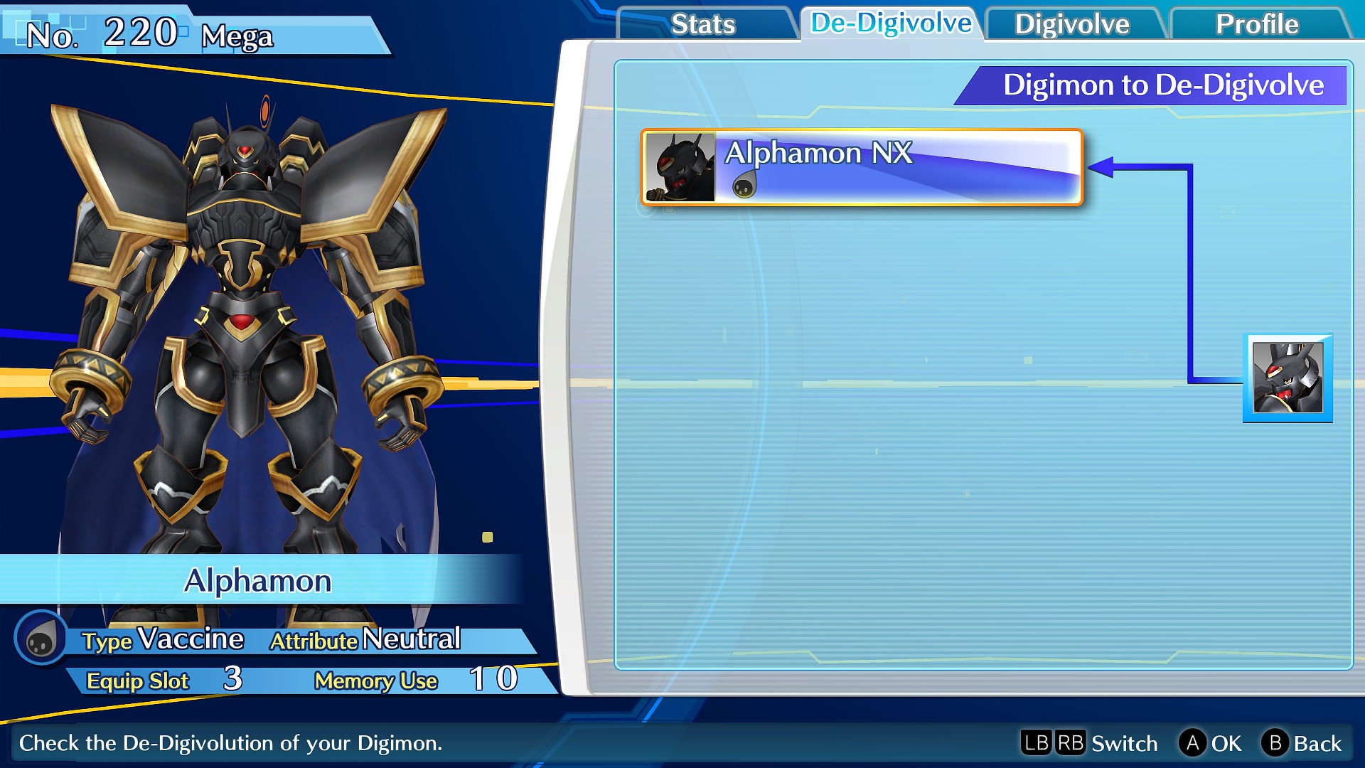 Alphamon Digimon World 4