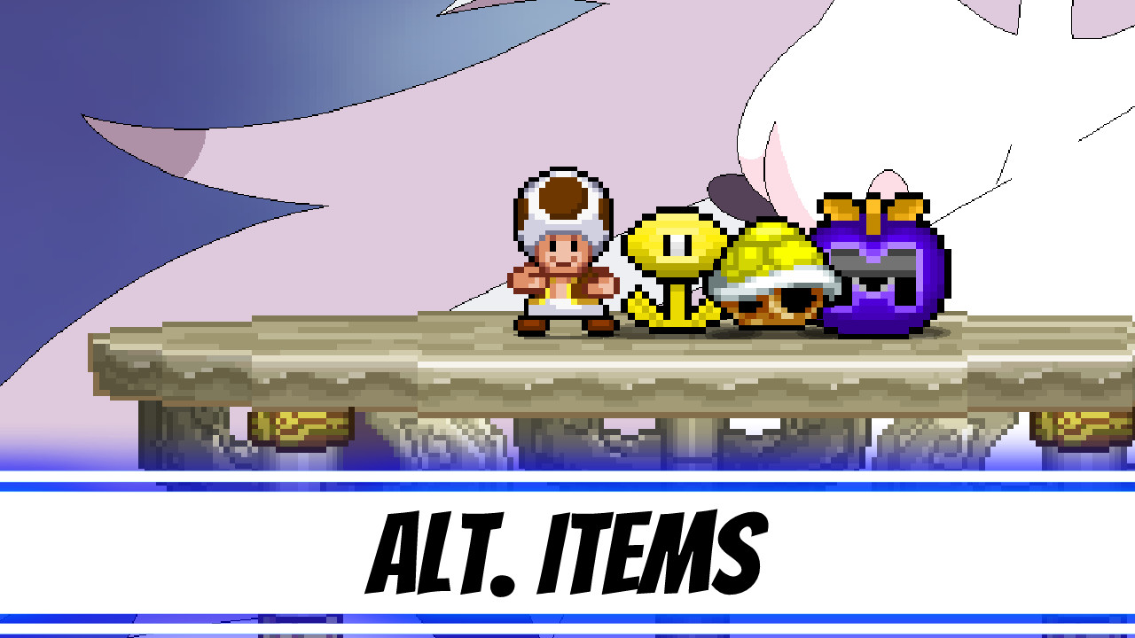 Alt. Items Pack Mod for Super Smash Bros. Crusade | SSBC Mods