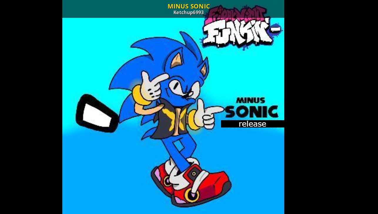 Minus Sonic V2 [Friday Night Funkin'] [Mods]