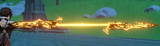 Zhongli's Geo Polearm as Tartaglia's Hydro Spear Mod for Genshin Impact ...