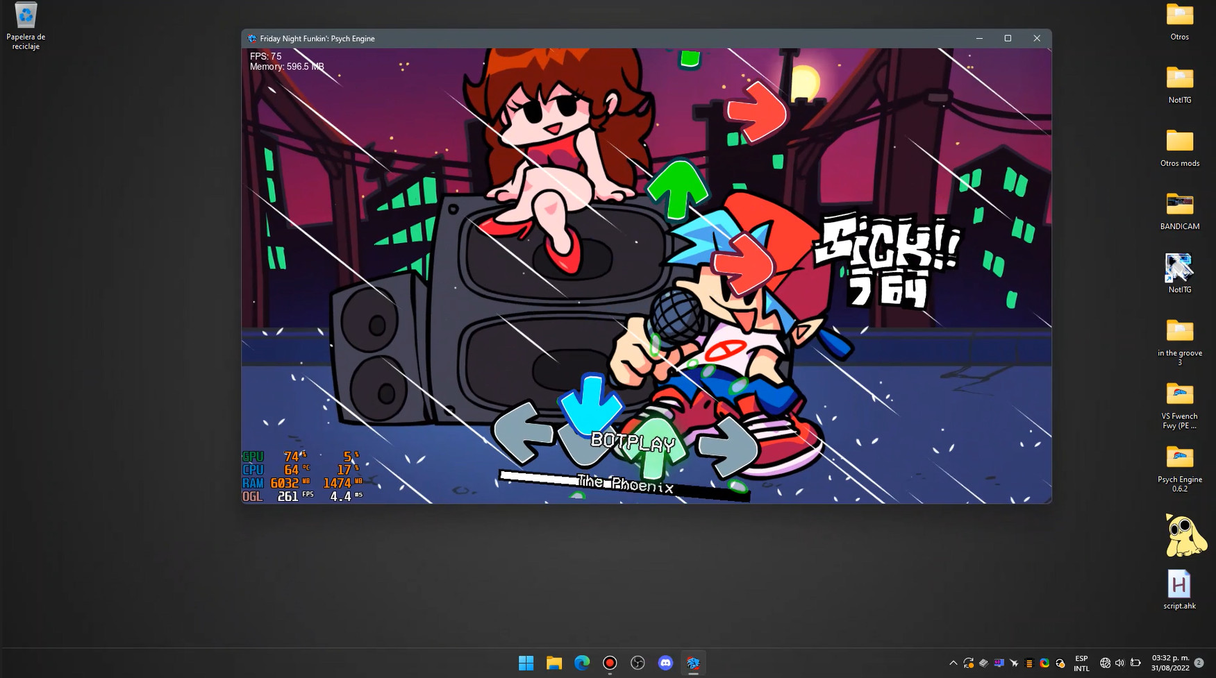 Ophidian - The Phoenix IN FNF! [Friday Night Funkin'] [Mods]