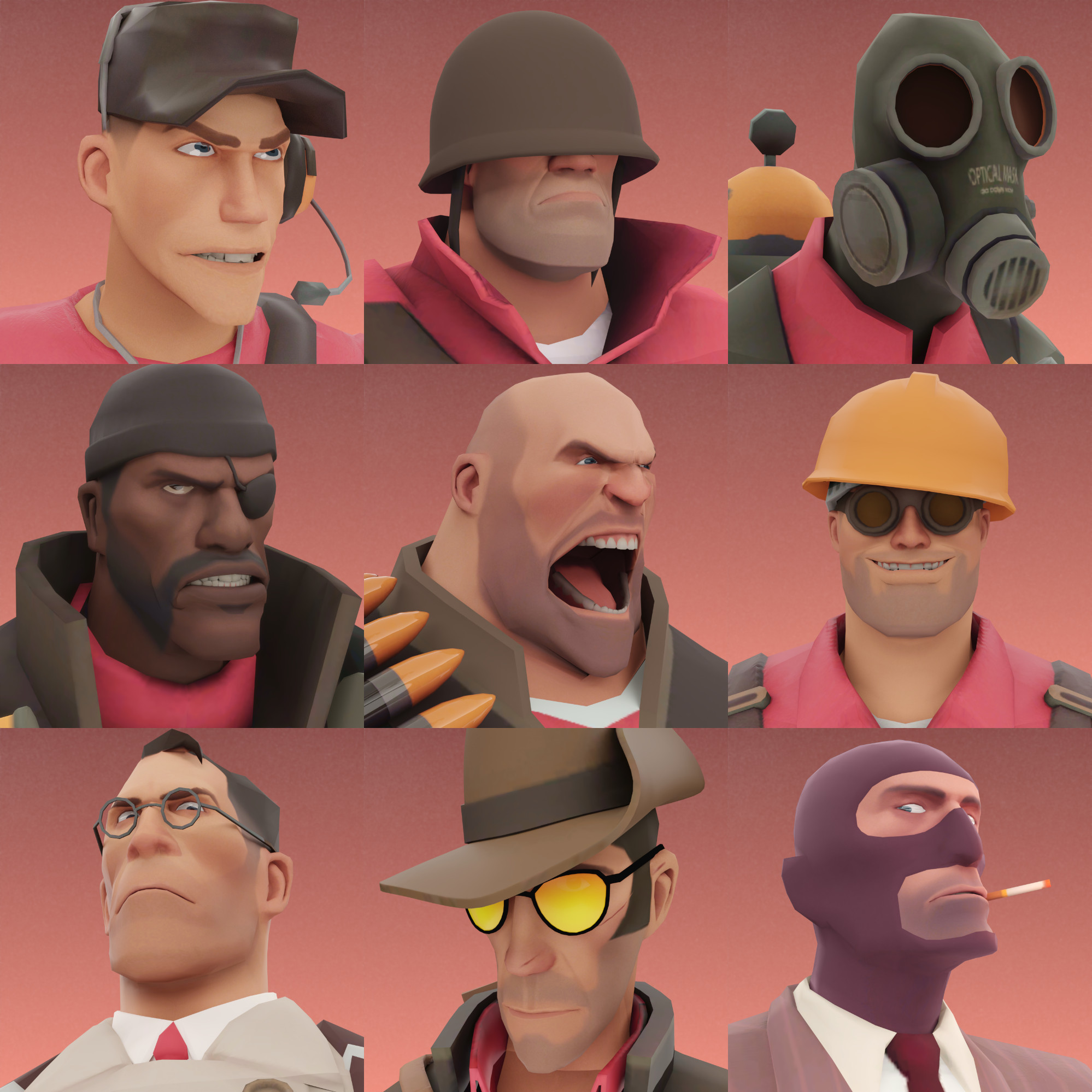 pardner's Blender Rendered Guys Version 2 [Team Fortress 2] [Mods]