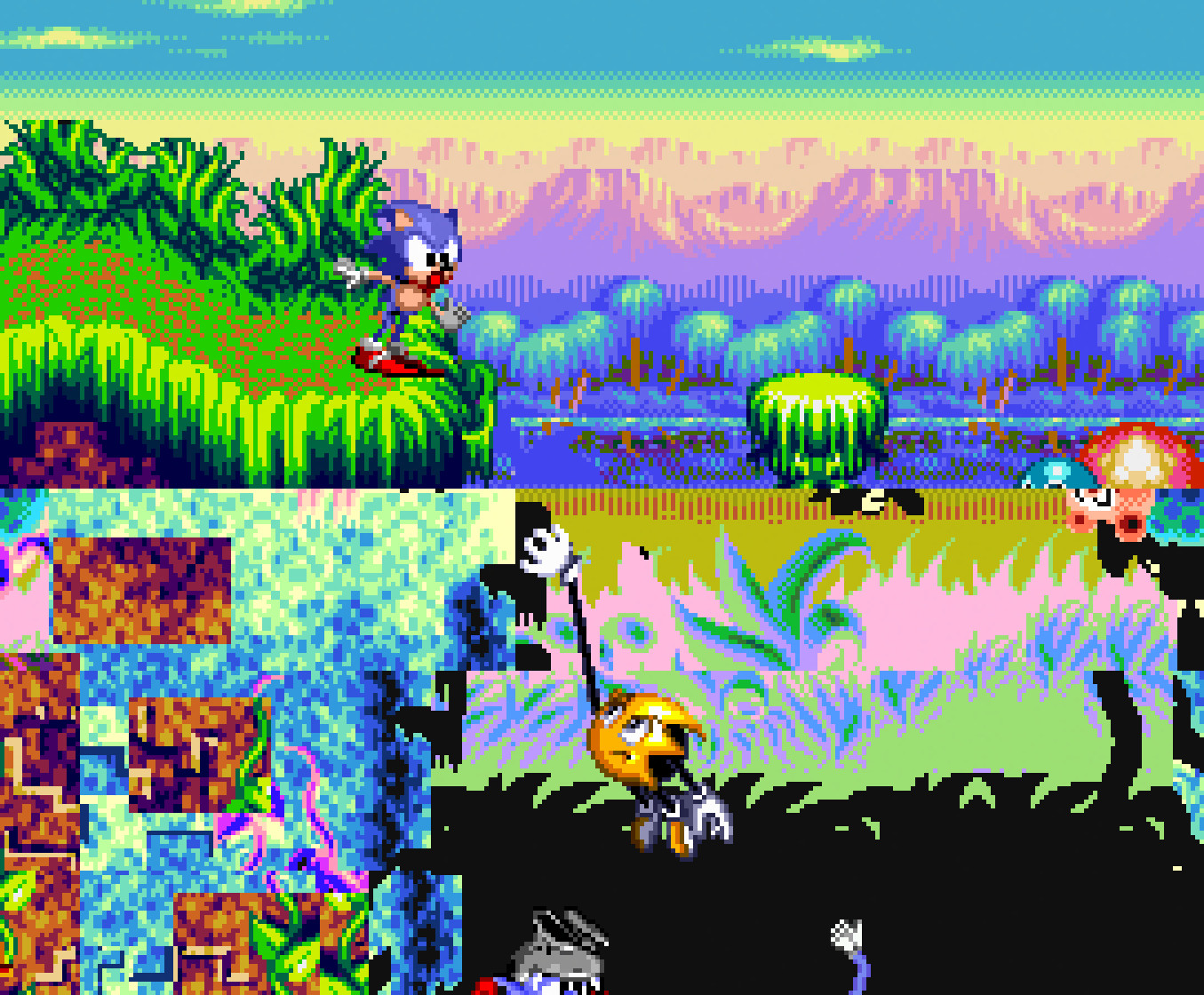 Sonic Games Funkin Mod for Friday Night Funkin' | FNF Mods