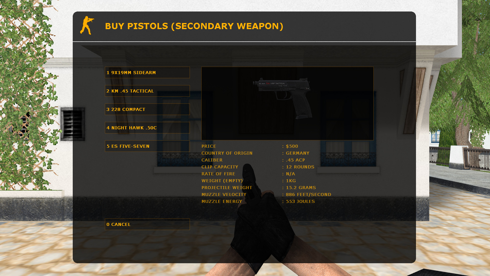 CS:S USP Remake Mod for Counter-Strike 1.6 | CS1.6 Mods