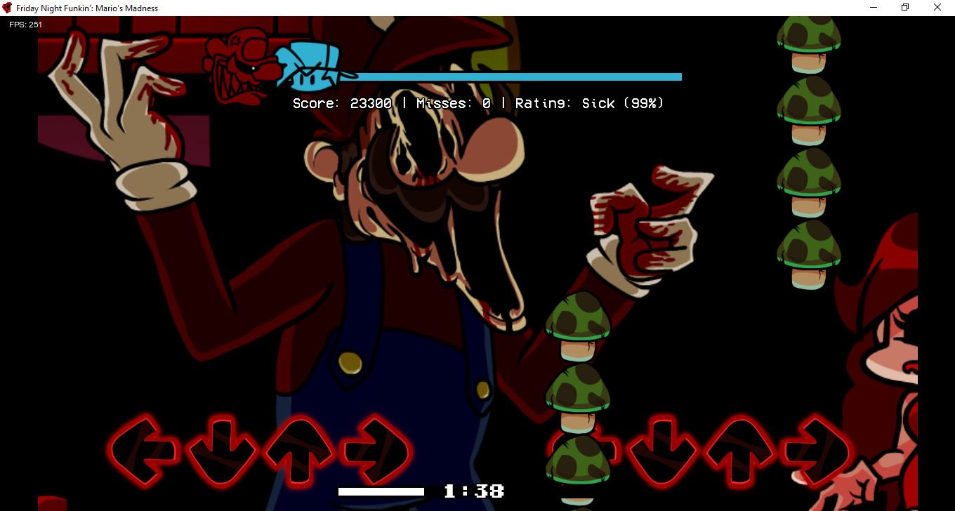 Beta Mario EXE Icons Mod for Friday Night Funkin' | FNF Mods