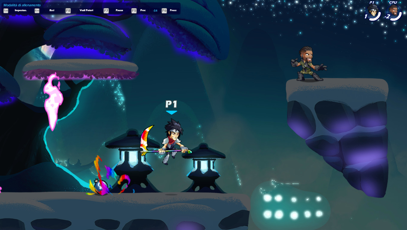 Glow Night Grove (+Thumbnails) Mod for Brawlhalla | BHalla Mods