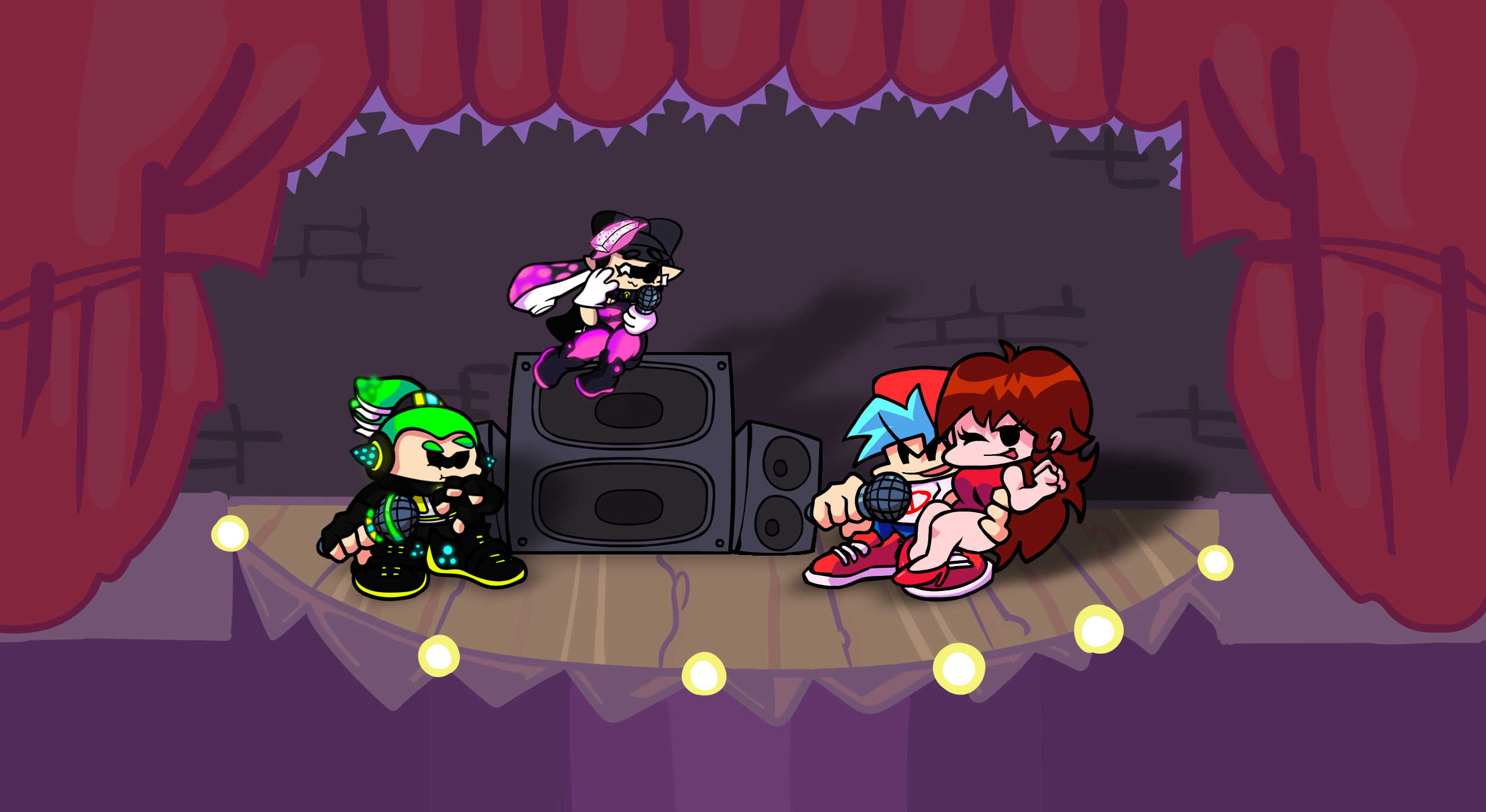 FNF Splatoon (Skins and characteres) Mod for Friday Night Funkin' | FNF ...