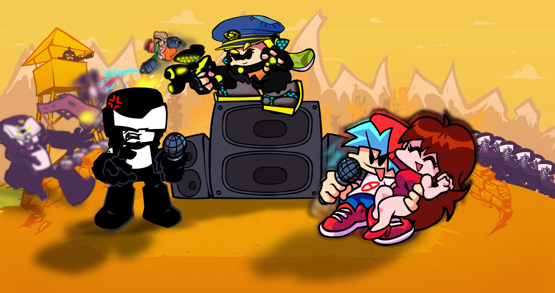 FNF Splatoon (Skins and characteres) Mod for Friday Night Funkin' | FNF ...