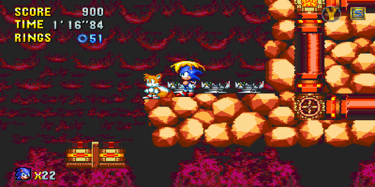Dogemayo Remake Hyper Ring Icon & Monitor [Sonic 3 A.I.R.] [Mods]