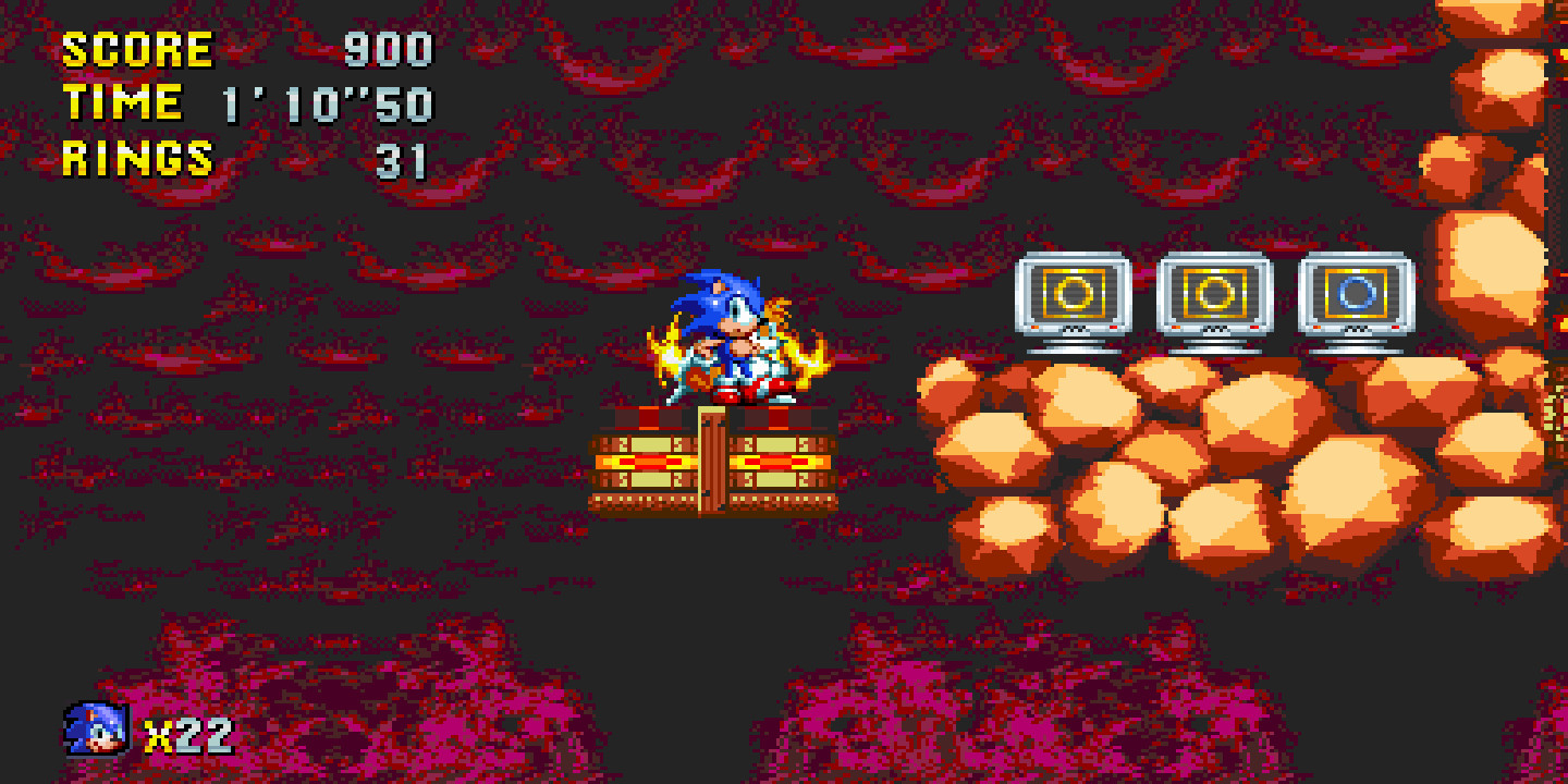 Dogemayo Remake Hyper Ring Icon & Monitor [Sonic 3 A.I.R.] [Mods]