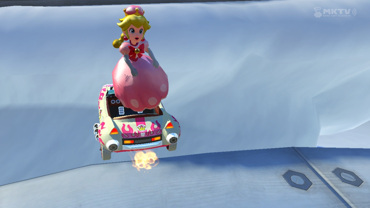 MKT Peachette (with tour animations) Mod for Mario Kart 8 | MK8 Mods