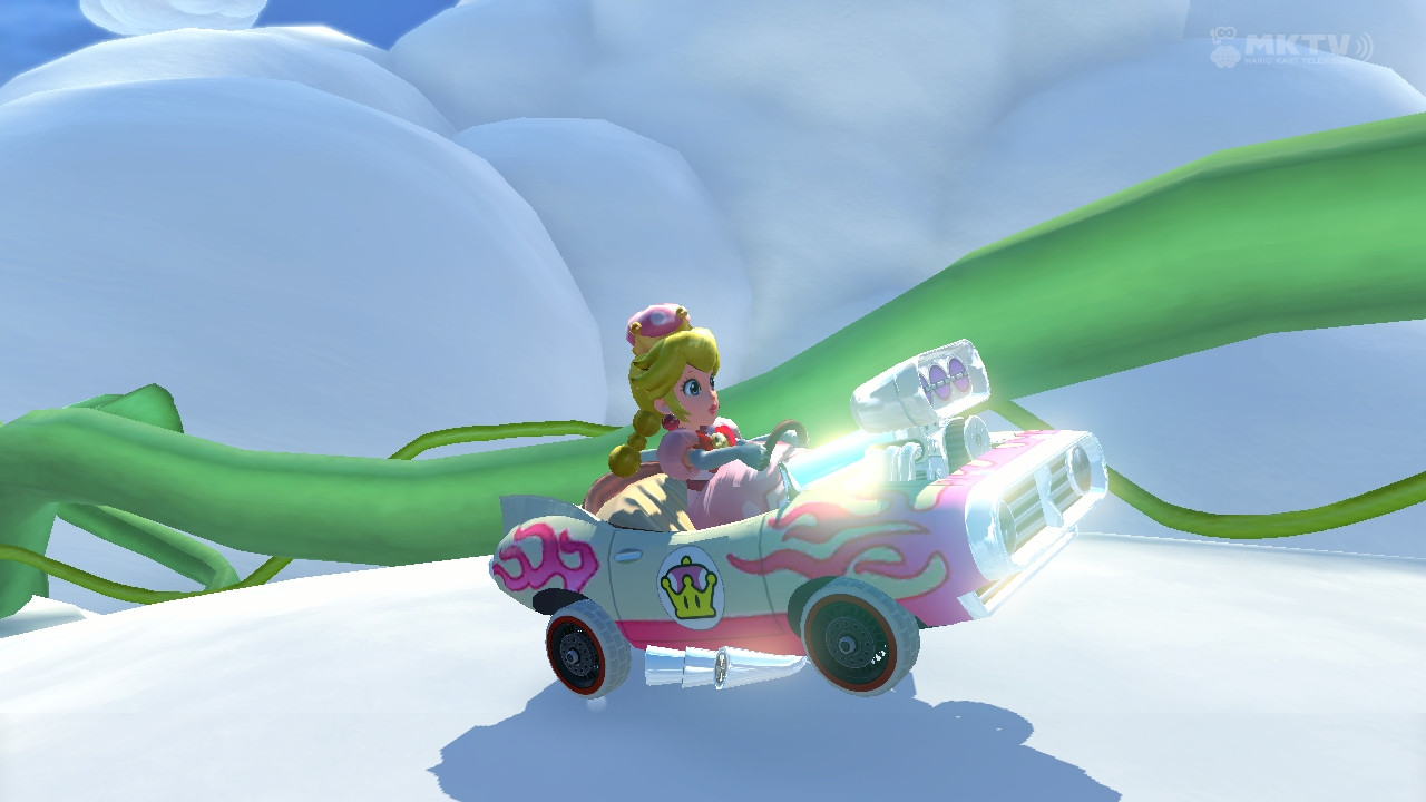 MKT Peachette (with tour animations) Mod for Mario Kart 8 | MK8 Mods