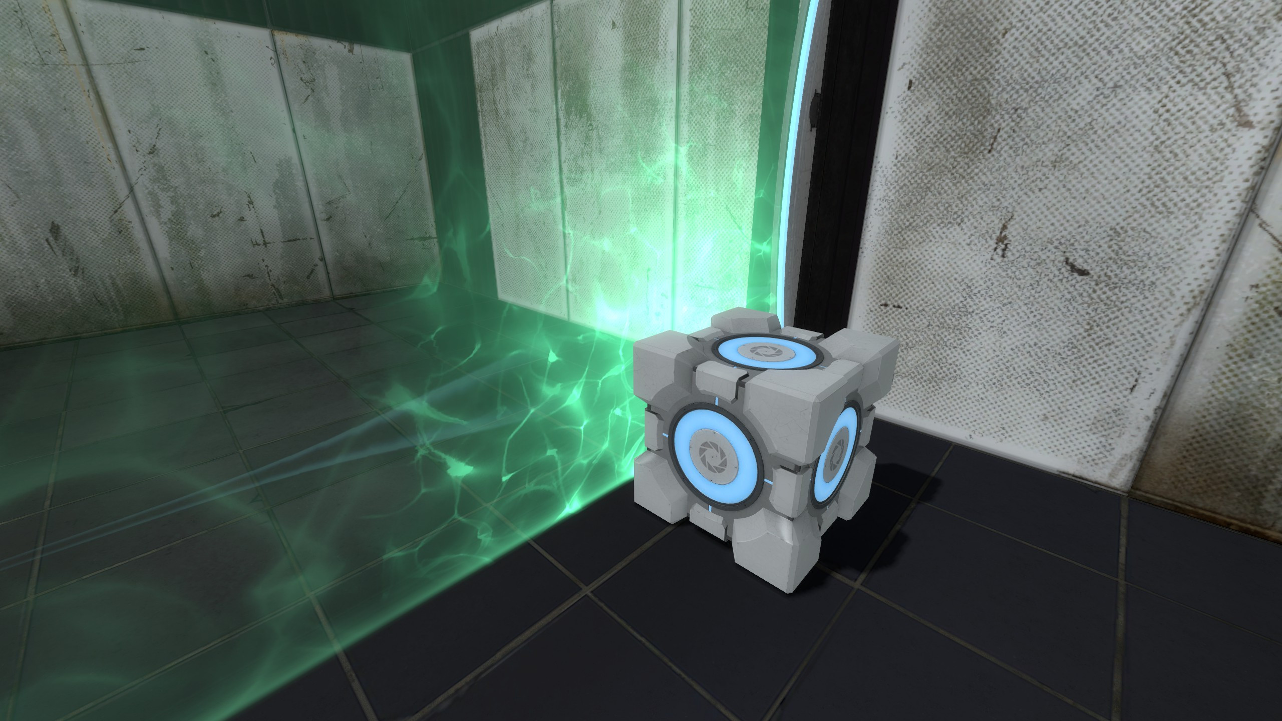 Wolfcl0ck's Green Fizzlers Mod for Portal 2 | P2 Mods