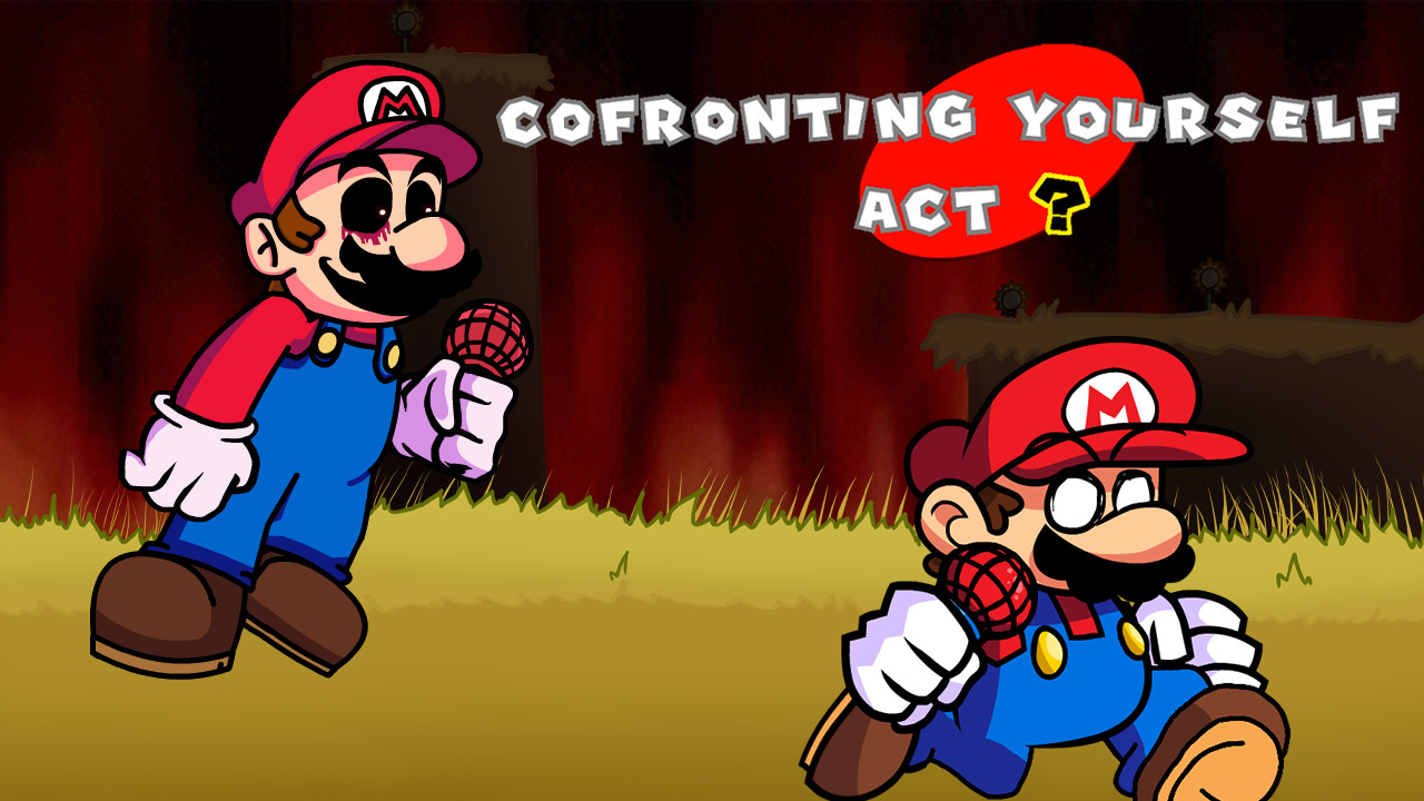 Confronting Yourself: Mario Edition Mod for Friday Night Funkin' | FNF Mods