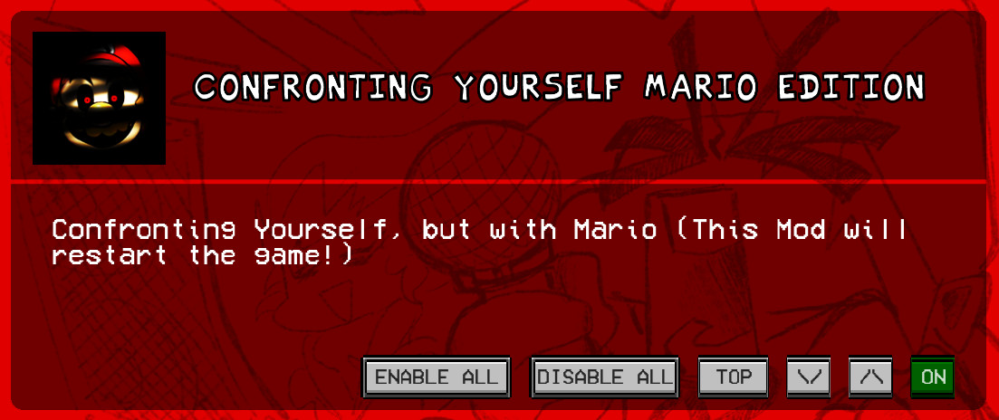 Confronting Yourself: Mario Edition Mod for Friday Night Funkin' | FNF Mods
