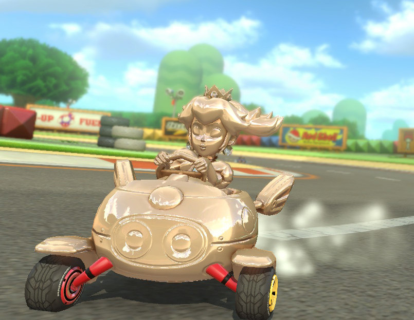 Gold / Pink Gold Biddybuggy Mod for Mario Kart 8 Deluxe | MK8D Mods
