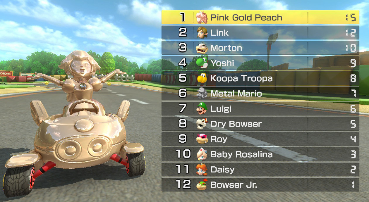 Gold / Pink Gold Biddybuggy Mod for Mario Kart 8 Deluxe | MK8D Mods