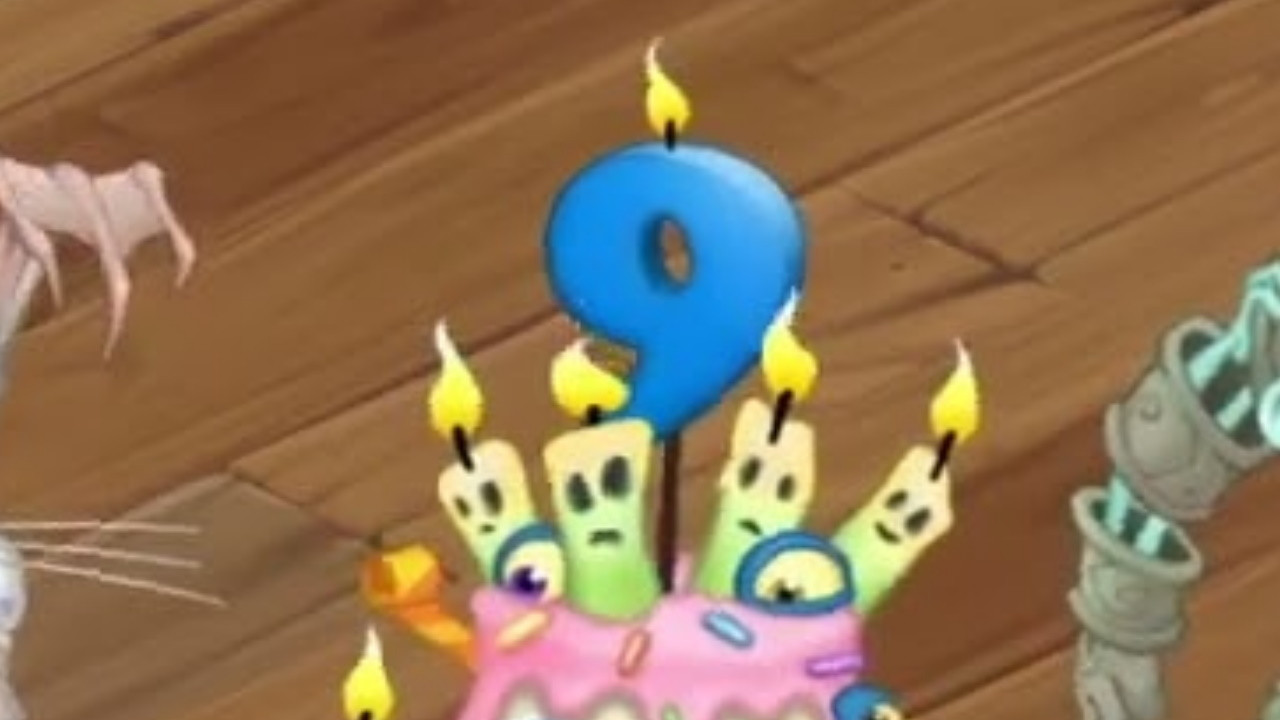 Jam Borre with a nine on its head [My Singing Monsters] [Mods]