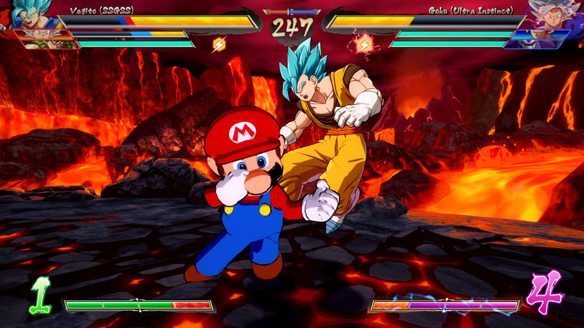 Mario Mod for Dragon Ball FighterZ | DB:FZ Mods