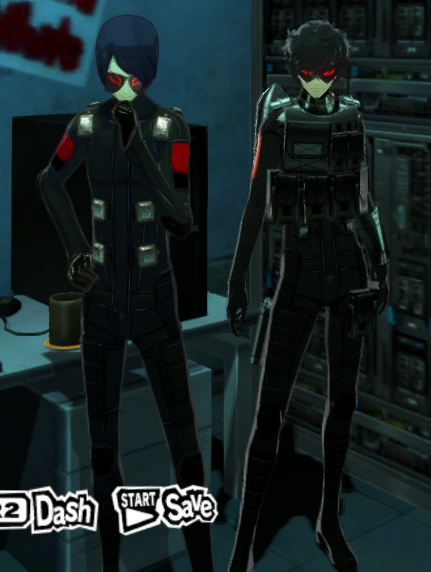 Demonica Covert Retexture Mod for Persona 5 | P5 Mods