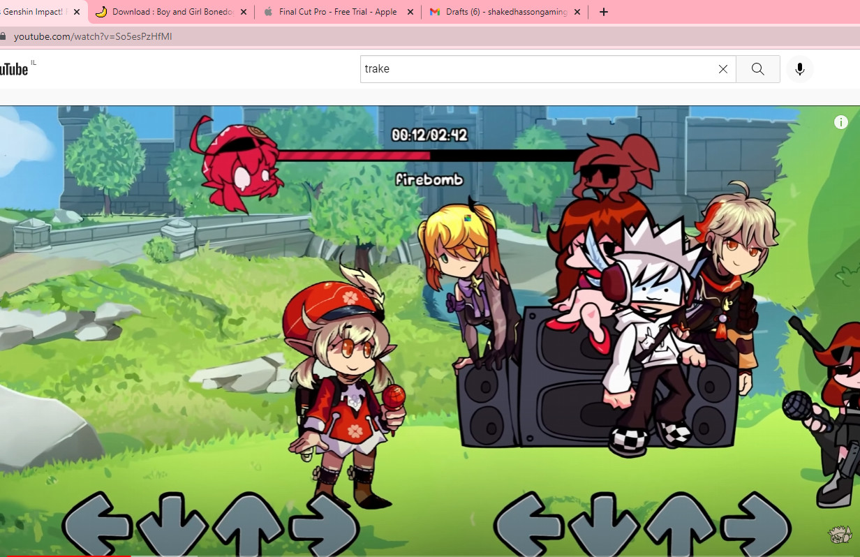 fnf gf trake v1 Mod for Friday Night Funkin' | FNF Mods