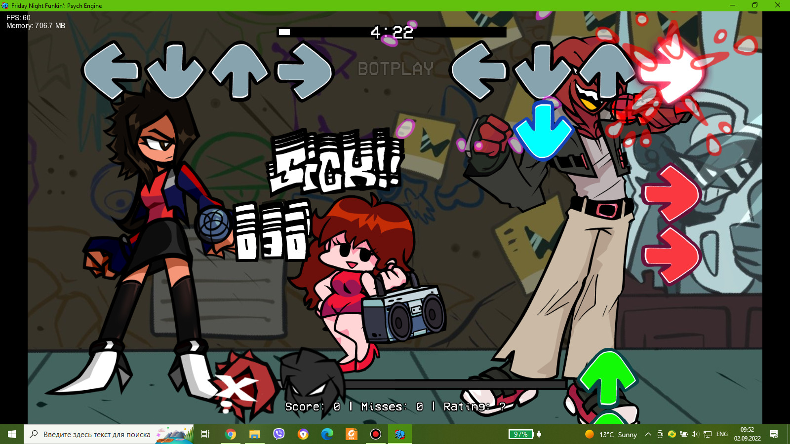 Bomblitz(Rosy VS ALdryx) + Secret Song Mod for Friday Night Funkin ...