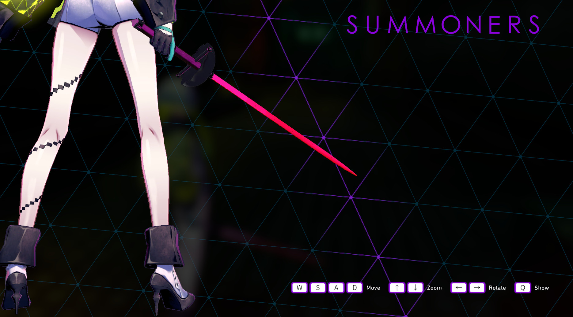 Mitsuru's Rapier as Ringo's sword comp [Soul Hackers 2] [Mods]